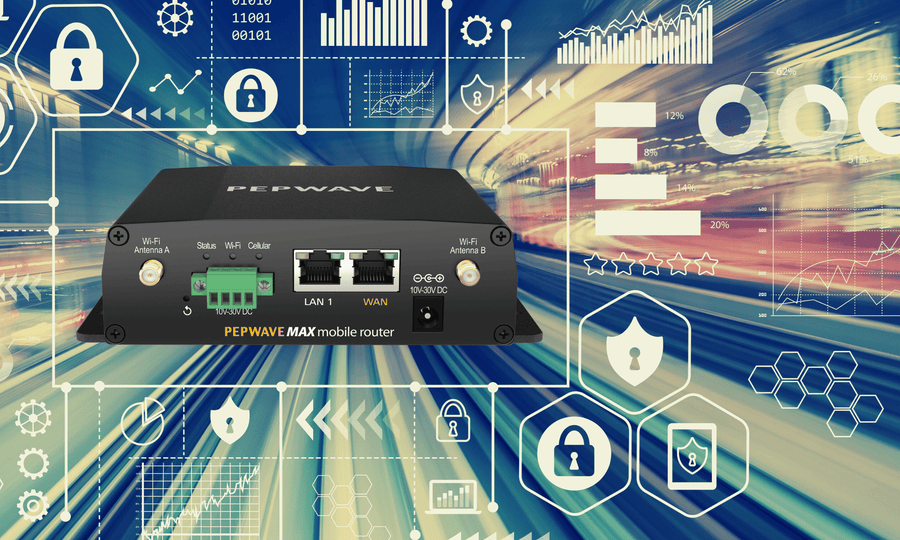 Pepwave Max Transit Pro Duo Cat 7-Cat 12 LTE Advanced Router + PrimeCa ...