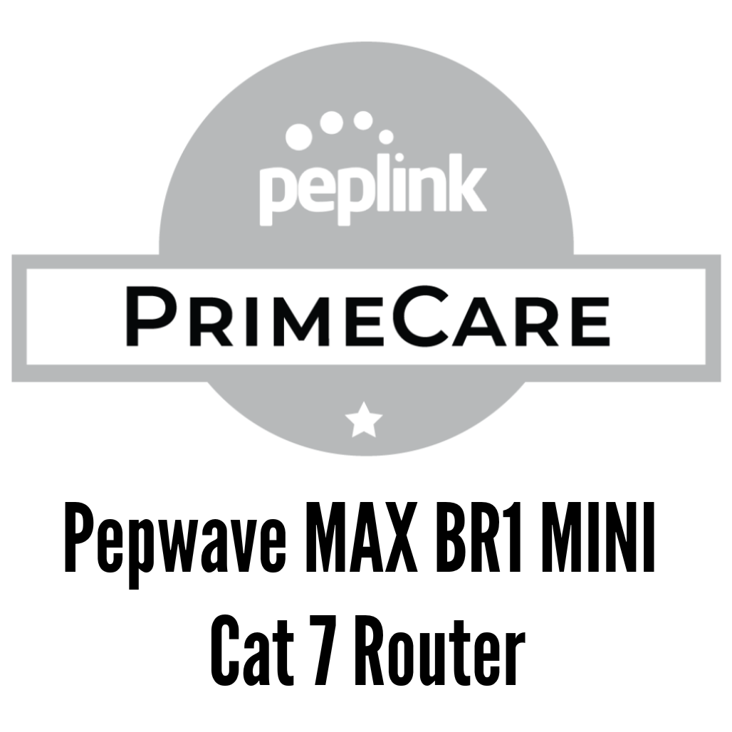 Pepwave Max BR1 Mini Cat 7 LTE Router - PrimeCare Subscription – TechnoRV