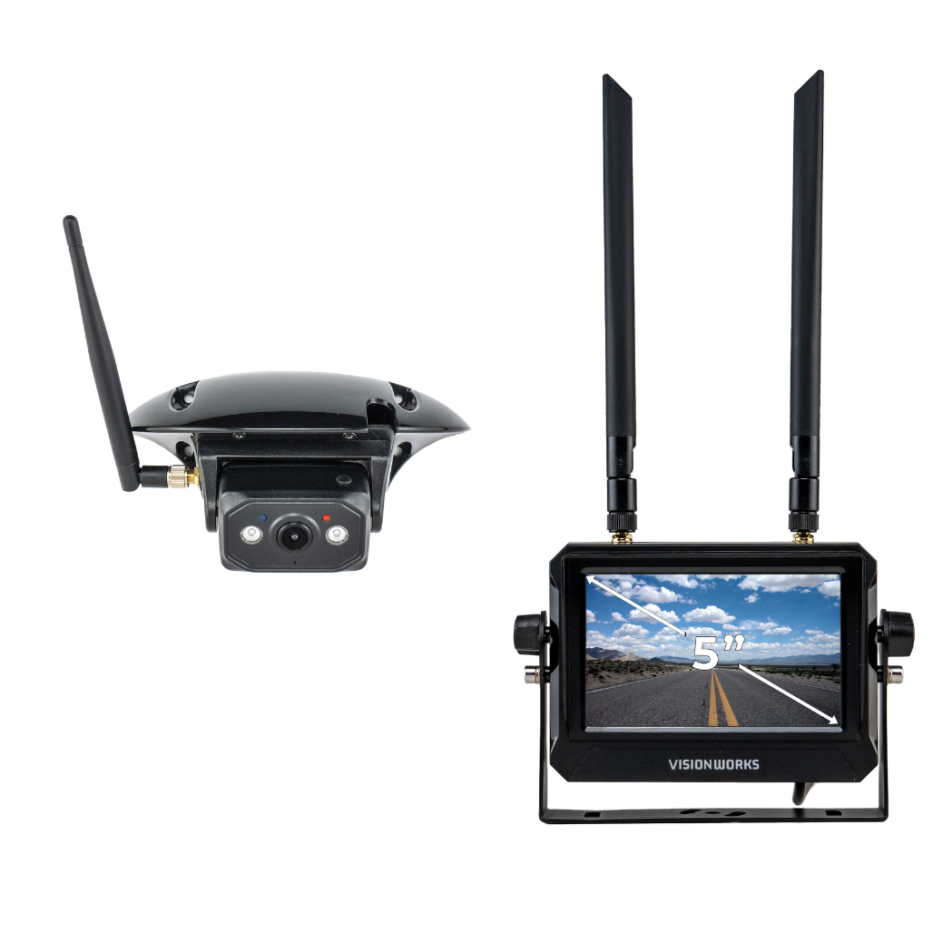 VisionWorks HD Wireless Rearview Observation Camera System with 5, 7 ...