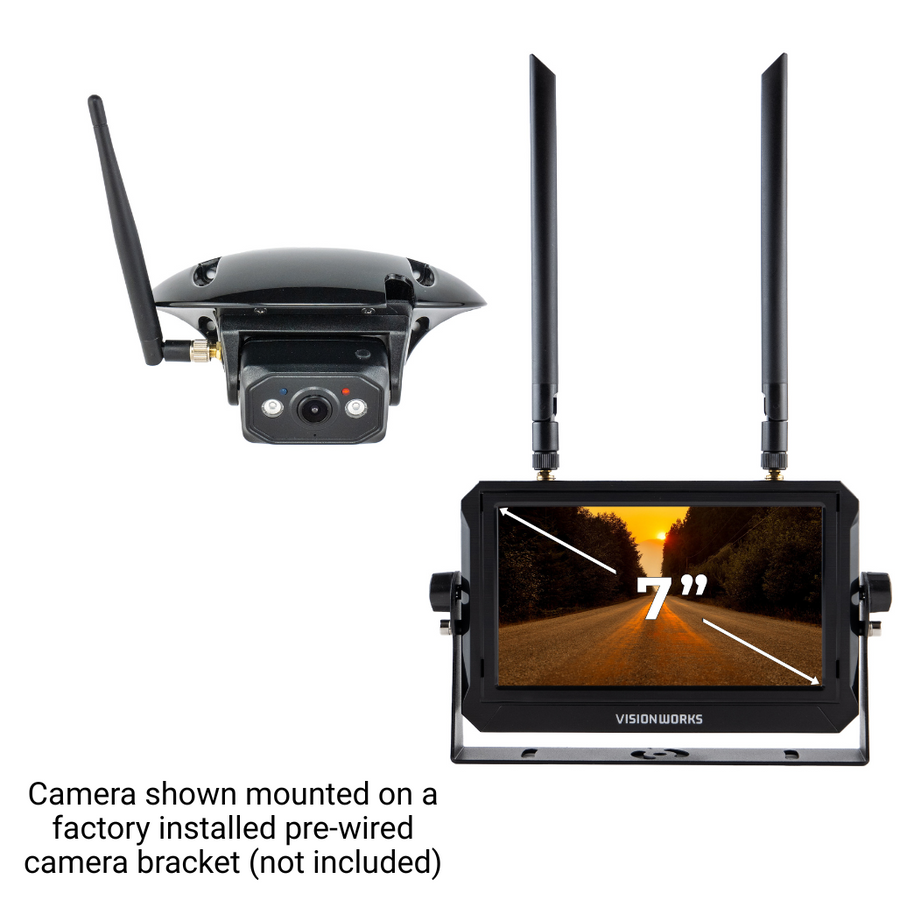VisionWorks HD Wireless Rearview Observation Camera System with 5, 7 ...