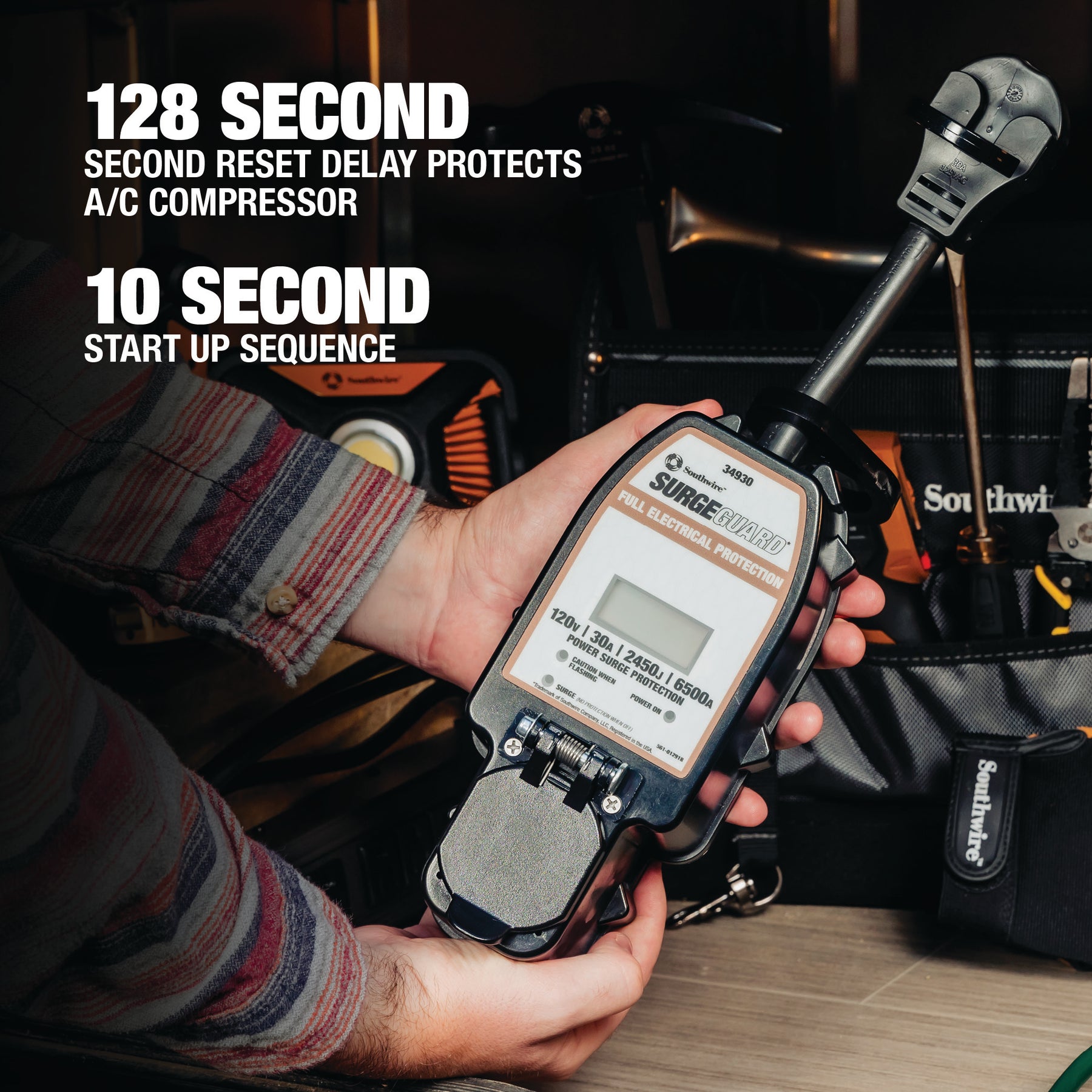 Surge Guard 34930 Portable Total Electrical Protection - 30 AMP – TechnoRV