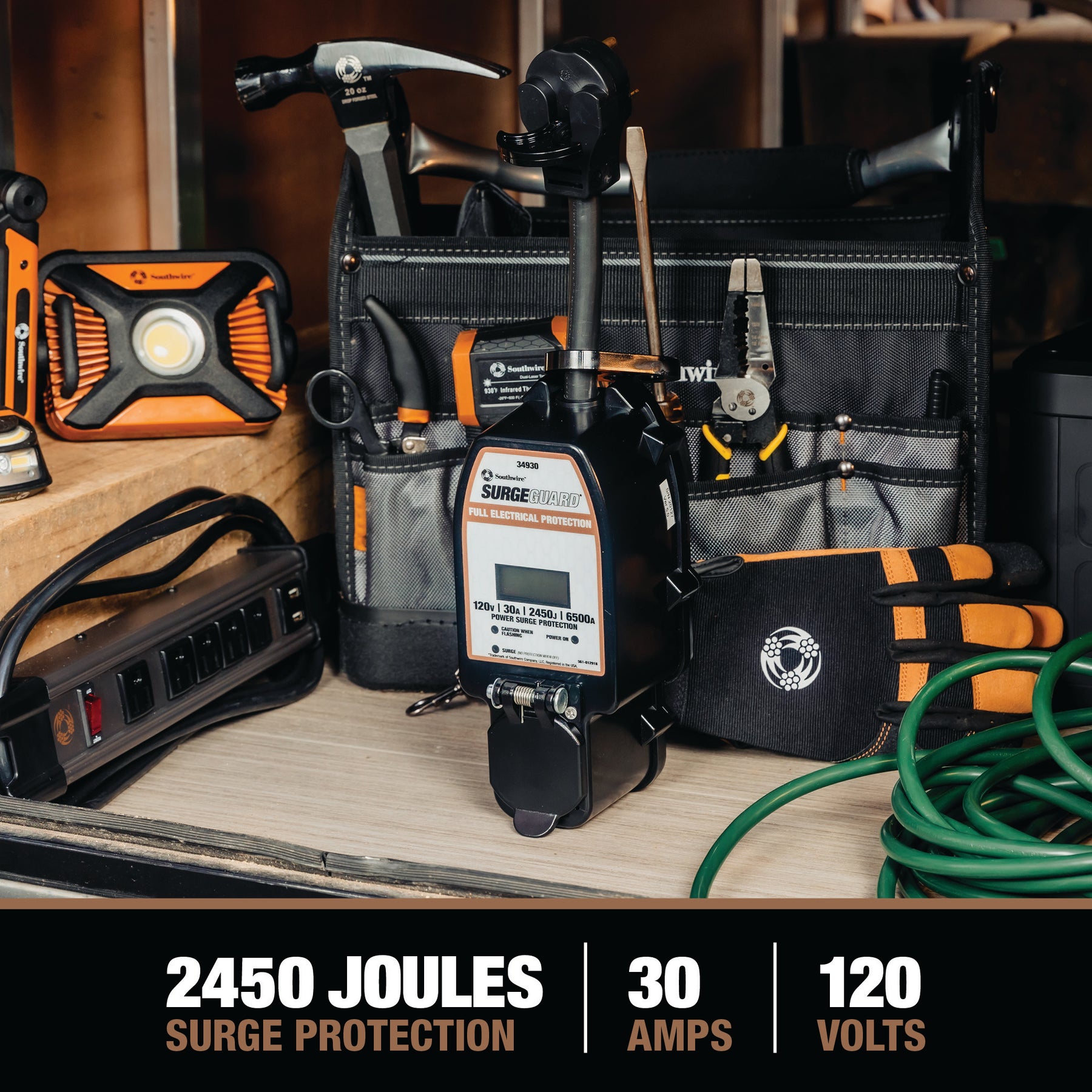 Surge Guard 34930 Portable Total Electrical Protection - 30 AMP – TechnoRV